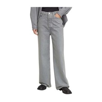 Sams&oslash;e & Sams&oslash;e Wide Jeans - - Jeans - Damen - Grau - W28 L32