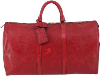 Louis Vuitton unisex, Pre-owned, Rouge, Taille: ONE Size Sac Week-end Pre-owned