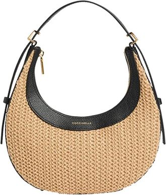 Coccinelle Femme, Sacs, Brun, Taille: ONE Size Mini Sac Paille/Micro Grainy Le