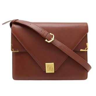Cartier Sac bandouli&egrave;re en cuir Pre-owned - Femme - Pre-owned - Rouge - Taille: ONE Size