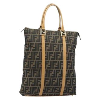 Fendi Pre-owned Zucca Canvas Tote Bag - - Pre-owned - Damen - Braun - ONE SIZE