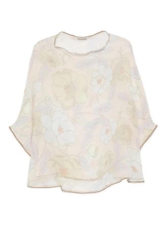 Faliero Sarti Pull Col Rond - Blanc