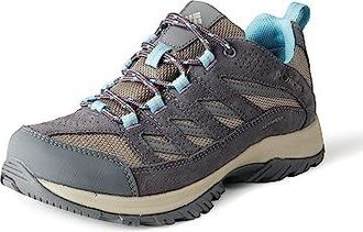 Columbia CRESTWOOD WATERPROOF Chaussures Basses De Randonn&eacute;e Et Trekking imperm&eacute;ables Femme, Noir (Kettle x Dark Grey), 37.5 EU