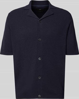 Fynch-Hatton Regular Fit Freizeithemd in Boucl&eacute;-Optik