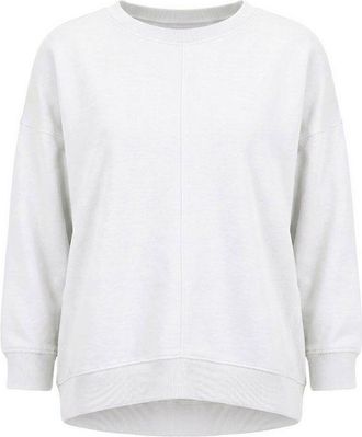 Ulla Popken Sweatshirt Long-Sweatshirt Oversized Rundhals Langarm