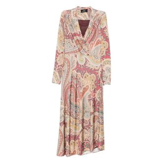 Etro Robe Maxi Portefeuille Enti&egrave;rement Imprim&eacute;e Paisley - Femme - Robes - Multicolore - Taille: 40 FR