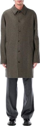 A.P.C. A.p.c., Homme, Manteaux, Brun, Taille: XL Manteau en laine Prince de Galles