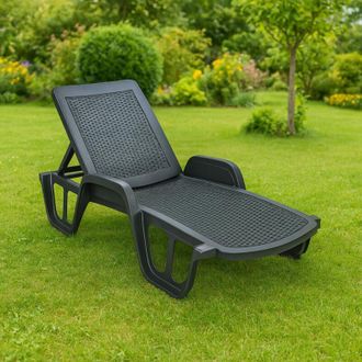 Progarden Fraschetti - Lit b&eacute;b&eacute; Pool en polypropyl&egrave;ne anthracite