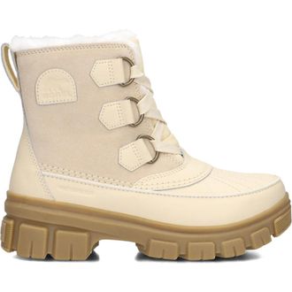 Sorel Cremefarbene Wildleder Damen Winterstiefel - - Shoes - Damen - Beige - 37 EU