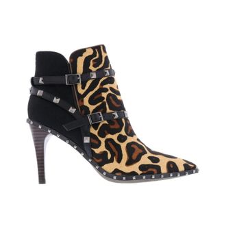 Paris Punk Femme, Chaussures, Multicolore, Taille: 36 EU Western 7cm Leopard