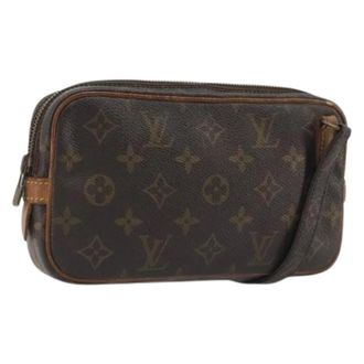 Louis Vuitton Pre-owned Toile sacs-louis-vuitton - Femme - Pre-owned - Brun - Taille: ONE Size