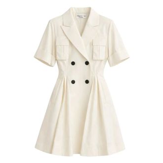 sacai Femme, Robes, Blanc, Taille: 38 FR Sacai Robes White