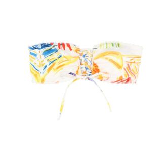 Charo Ruiz Ibiza Abstrakter Bandeau Bikini Top Cecilia - - Swimwear - Damen - Mehrfarbig - M