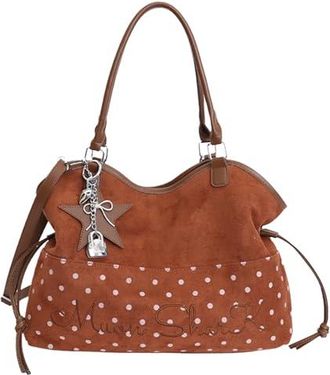 Generic Sac &agrave; main en cuir synth&eacute;tique avec poign&eacute;e sur le dessus, grande capacit&eacute;, bandouli&egrave;re r&eacute;glable, pour femme, usage quotidien, occasion sp&eacute;ciale, marr