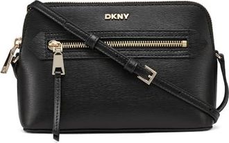 DKNY Bryant Ave TZ Demi Crossbody, Sac à Main Femmes, Noir/doré