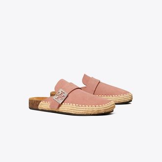 Tory Burch Damen Mellow Pantolette aus Raffiabast