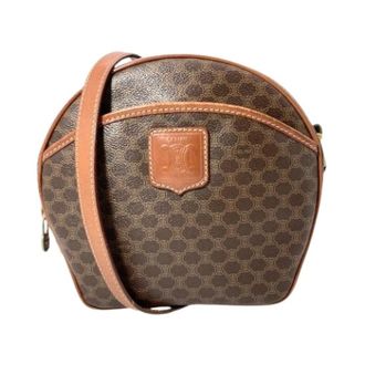 Celine Pre-owned Pochette Sac Bandouli&egrave;re Vintage - Femme - Pre-owned - Brun - Taille: ONE Size