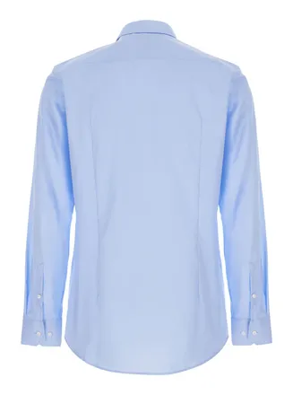 HUGO BOSS Mens Shirt Hank Light Blue Cotton