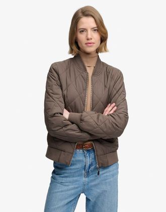 Superdry bomber doublure en vert kaki fonc&eacute;