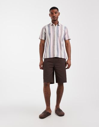 Barbour Portwell - Chemise d&eacute;t&eacute; &agrave; manches courtes et rayures - Multicolore