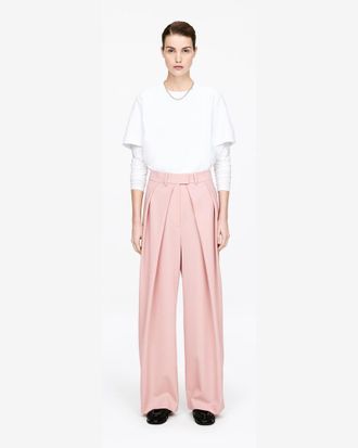 Arket Drapierte Hose -Rosa