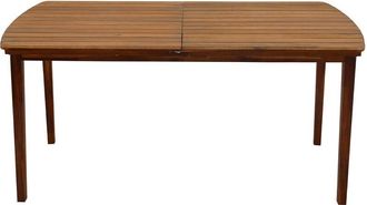 Miliboo Miliboo - Ausziehbarer Gartentisch aus Akazienholz für 4-8 Personen canopee