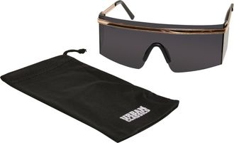 Urban Classics Unisex Sunglasses Sardinia Sonnenbrille, Black/Gold, Einheitsgr e EU