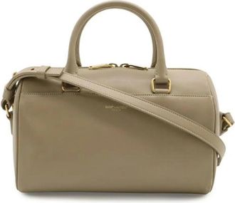 Saint Laurent Sac &agrave; main mini en cuir Pre-owned - Femme - Pre-owned - Beige - Taille: ONE Size