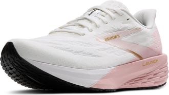 Brooks 1204391B164 Launch 11 Damen White/Gold/Pink EU 36.5