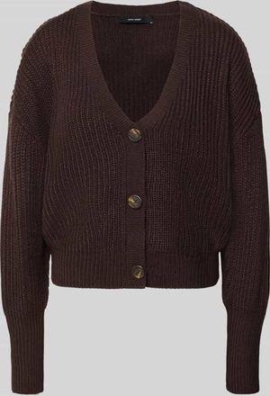 Vero Moda Oversized Strickjacke mit V-Ausschnitt Modell LEA