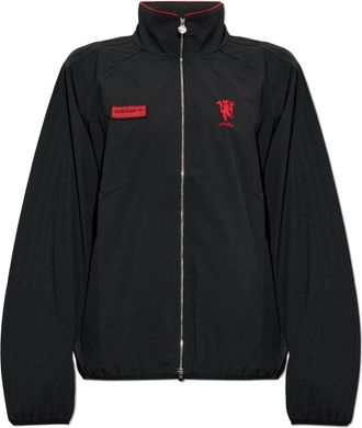 adidas Veste de surv&ecirc;tement Manchester United Spzl F.c. - Homme - Sport - Noir - Taille: XS