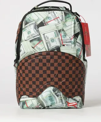 Sprayground Sac &agrave; dos Money Banks &agrave; imprim&eacute; graphique damier