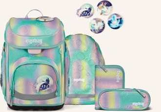 Ergobag Schulranzen-Set Cubo Set gruen