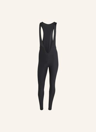 adidas Winter Essentials Padded Cycling Lange Tr&auml;gerhose schwarz