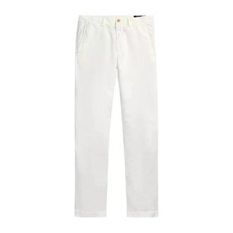Ralph Lauren Leinen-Baumwollhose Straight Fit - - Trousers - Herren - Wei&szlig; - W36 L32