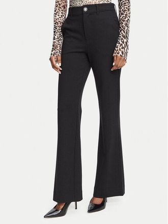 Guess Stoffhose W6BB25 K6213 Schwarz Flared Leg