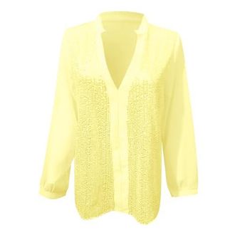 Generic Femmes &agrave; paillettes &agrave; manches longues pour femmes avec paillettes, coupe d&eacute;contract&eacute;e, pull haut de la mode, paillettes brillantes, chemisiers d&eacute;contr