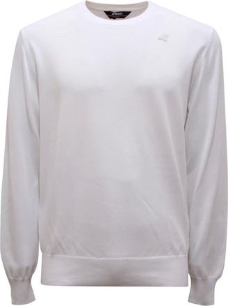 K-Way Homme, Pulls, Blanc, Taille: S Sebastien Cotton PS Sweater