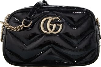 Gucci Crossbody Bags - GG Marmont Small Shoulder Bag - Gr. unisize - in Schwarz - f&uuml;r Damen