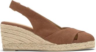 Castaner Femme, Chaussures, Brun, Taille: 37 EU Diana Peep-toe Espadrille