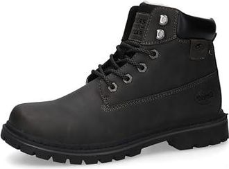 Dockers by Gerli Chaussures dextérieur pour homme, chaussures de sport et dextérieur, semelle intérieure amovible, imperméables, doublure chaude, Noir 100, 43 EU