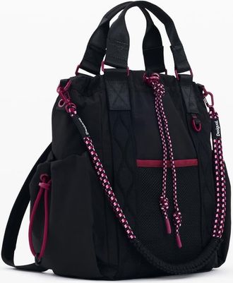 Desigual Sac &agrave; dos de taille moyenne - Noir