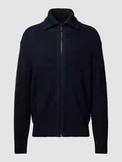 Boss Orange by Hugo Boss Strickjacke mit Umlegekragen