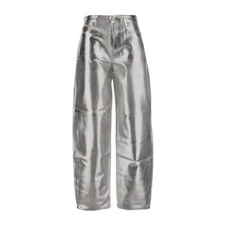 Ganni Femme, Jeans, Blanc, Taille: W27 Jeans Ample