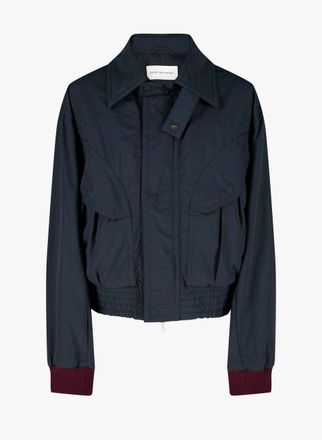 Dries Van Noten Vaas 3313 M.w.jacket Nav