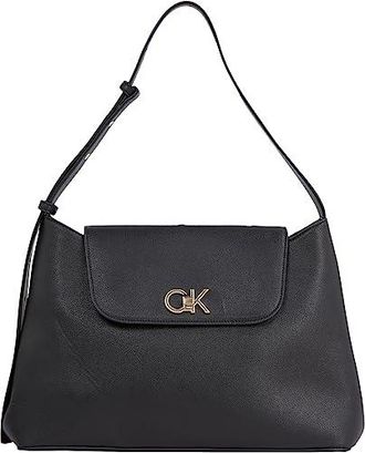 Calvin Klein Femme Sac Re-Lock Tote Petit, Noir (Ck Black), Taille Unique