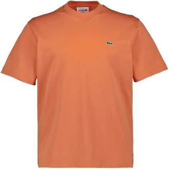 Lacoste Herren T-Shirt orange Baumwolle