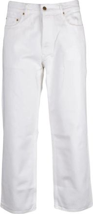 Golden Goose Homme, Jeans, Blanc, Taille: W34 Cory Loose Skate