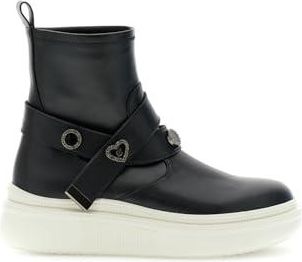 Caf&egrave;noir Bottines Noires Avec Accessoires, Pour Femme, Couleur Noir, Taille 35