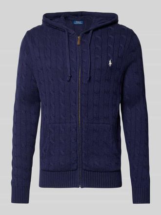 Polo Ralph Lauren Regular Fit Strickjacke aus reiner Baumwolle